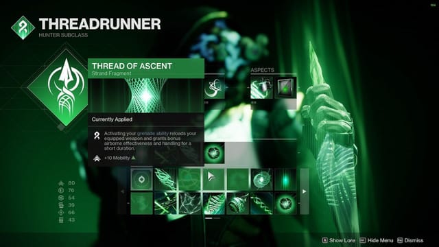 5 Best Destiny 2 Strand Fragments for Hunters