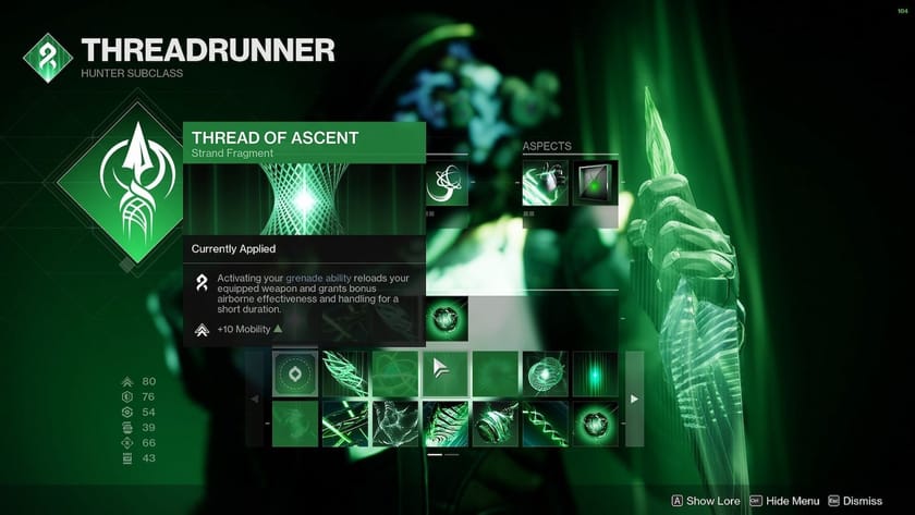 5 Best Destiny 2 Strand Fragments for Hunters