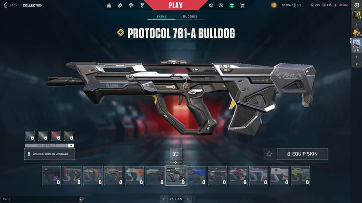 Valorant Bulldog tier list: All skins ranked from best to worst