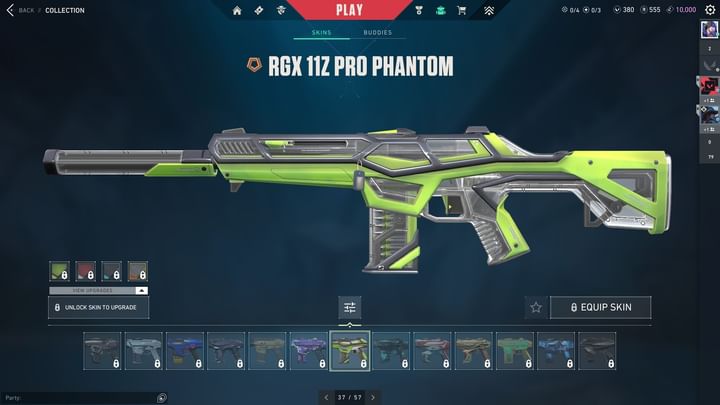 Valorant RGX skins ranked from worst to best
