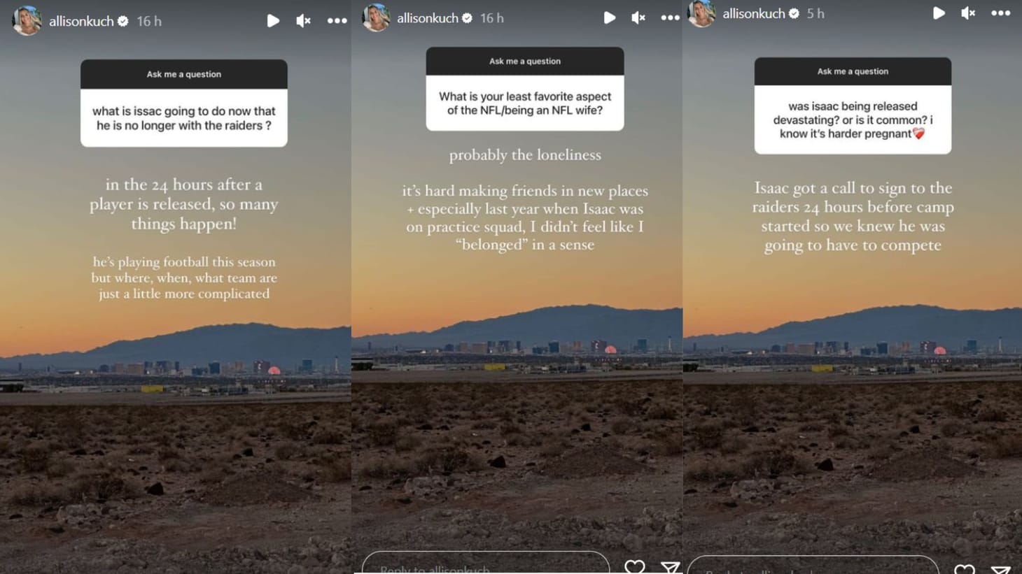 "More complicated"- Allison Kuch drops crucial update about Isaac ...