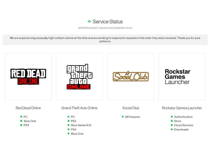 Are GTA 5's online servers down? Here's how to check its status