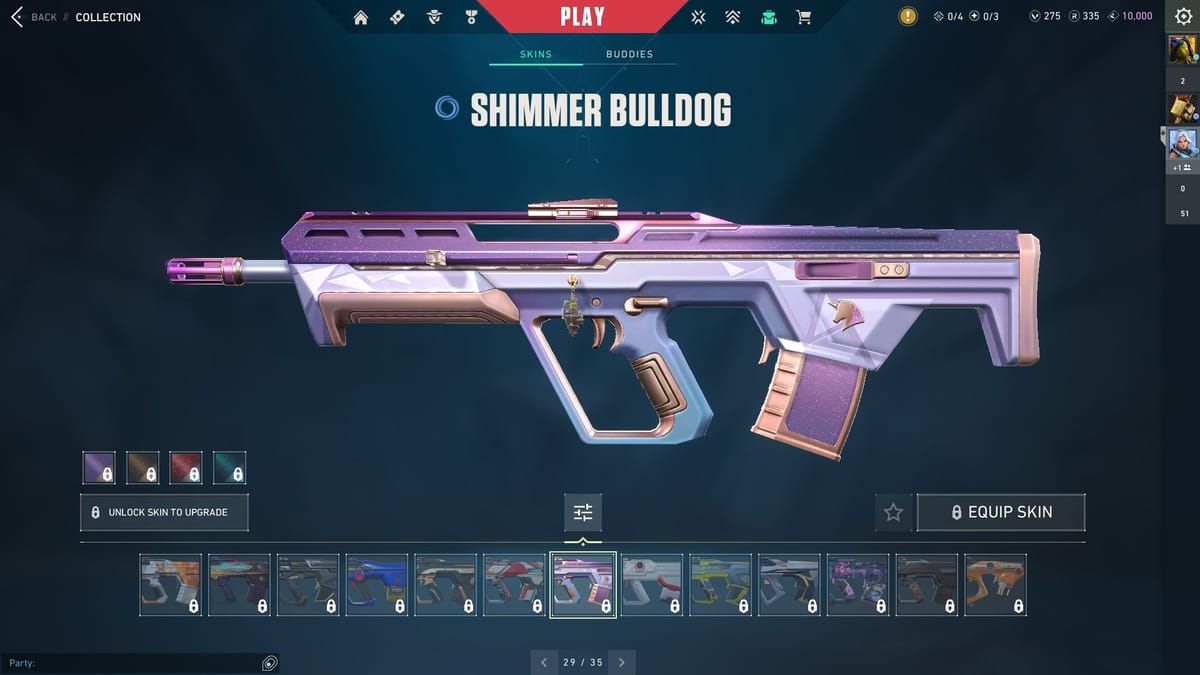 Valorant Bulldog tier list: All skins ranked from best to worst