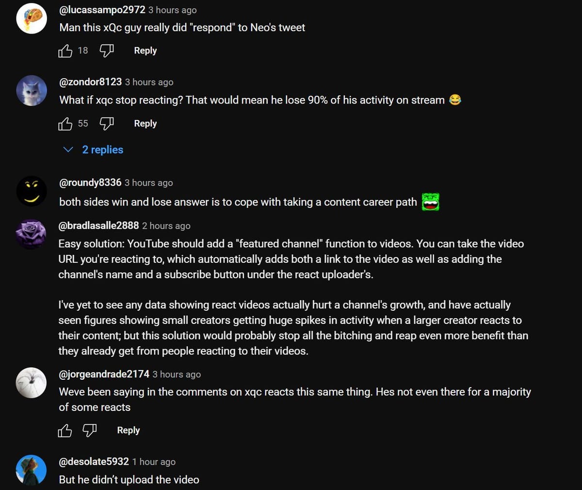 "If I didn't upload, so what's the problem?" - xQc responds to YouTuber ...