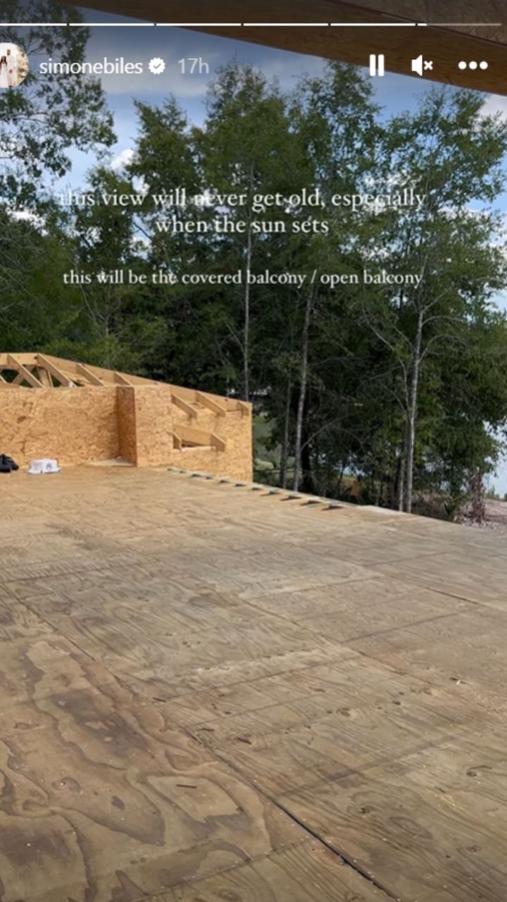 Simone Biles shares a tour of her new house with Jonathan Owens while ...