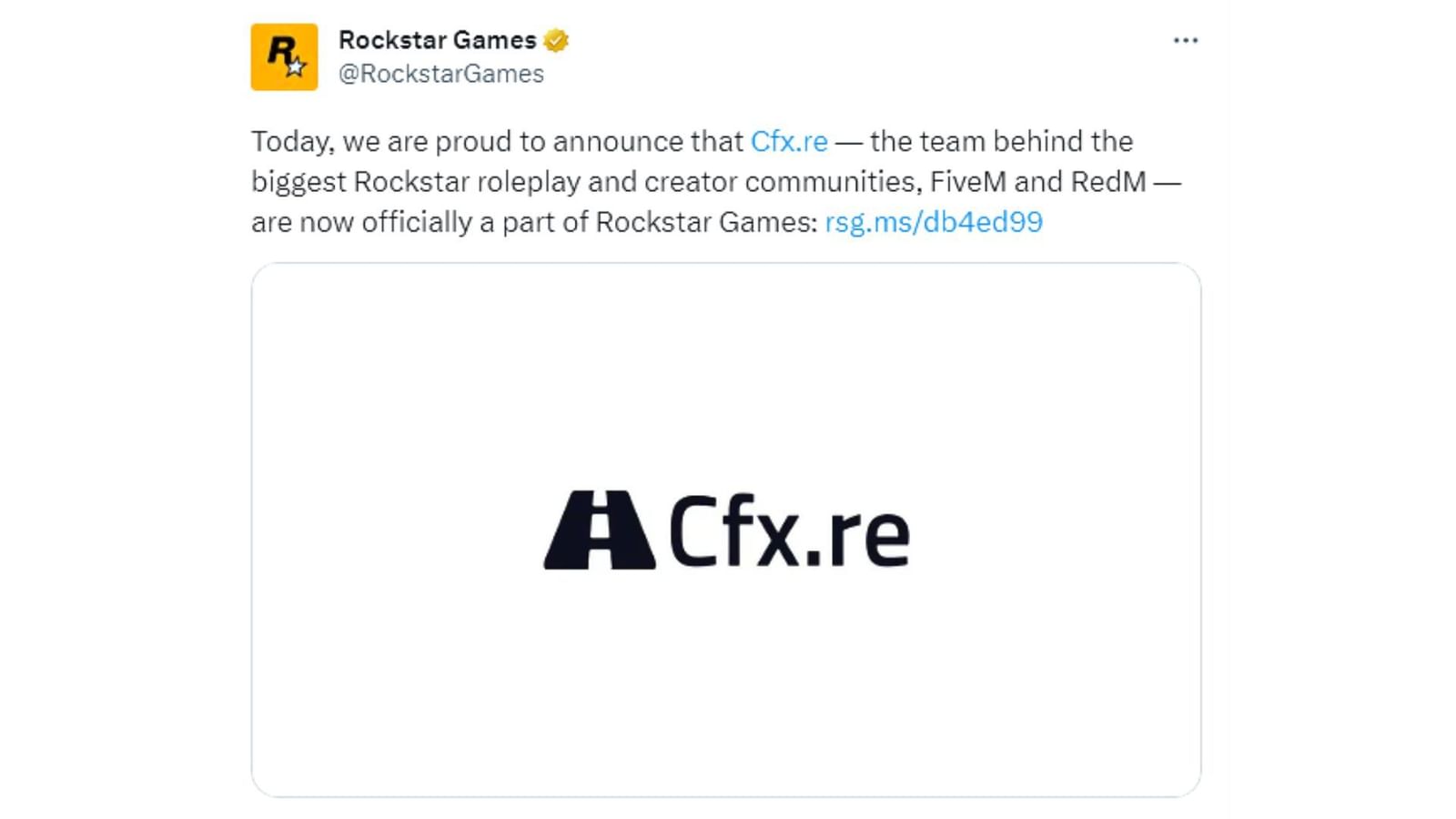Rockstar officially acquires GTA 5 RP FiveM developers Cfx.re (Roleplay Community Update)