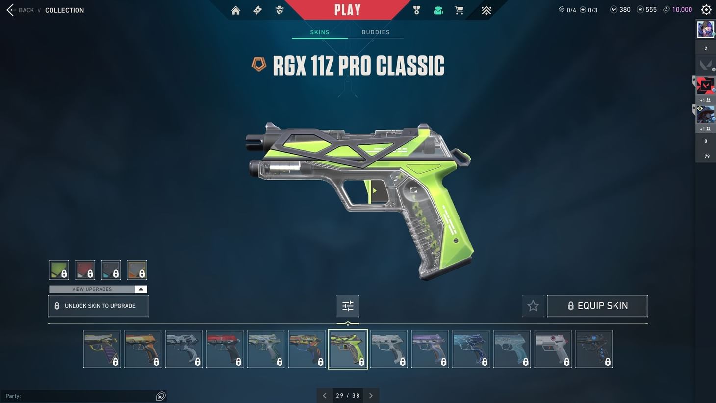 Valorant RGX skins ranked from worst to best