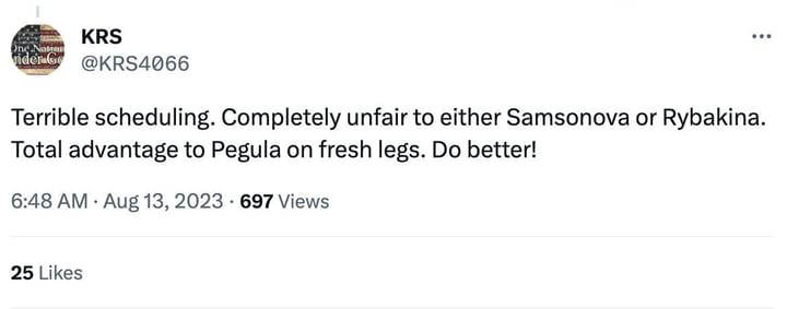 "That’s ridiculous, just hand Jessica Pegula the title" - Tennis fans ...