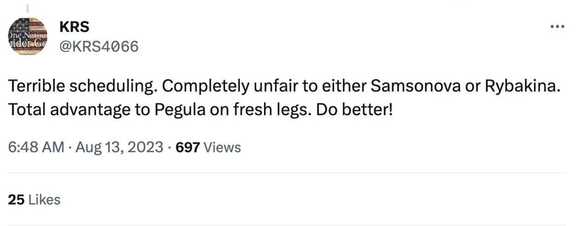 "That’s ridiculous, just hand Jessica Pegula the title" - Tennis fans ...