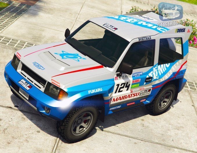 How to unlock Atomic Rally Spec livery for Maibatsu MonstroCiti in GTA ...