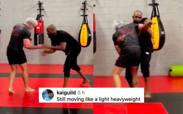 Jon Jones Gordon Ryan: "Still moving like a light heavyweight ...
