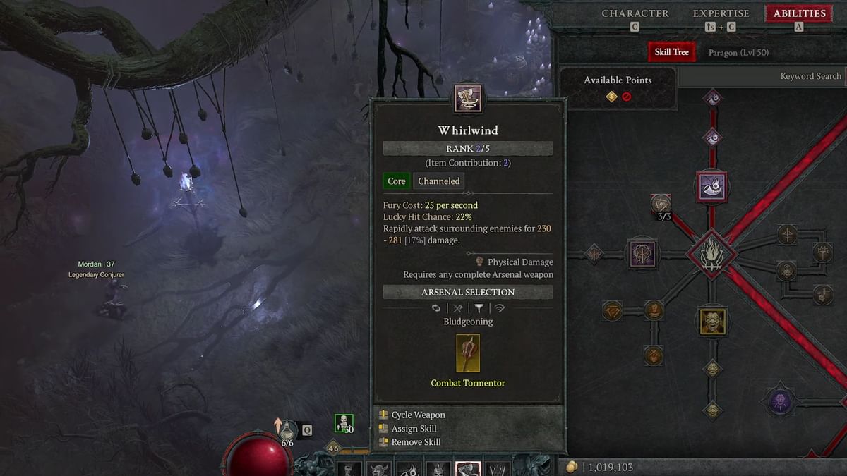 Diablo 4 Barbarian main weapon stats, explained