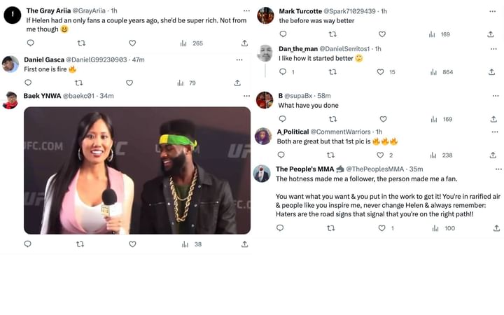 “I like how it started better” - MMA reporter Helen Yee‘s fitness ...