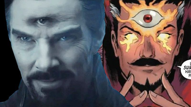 Why Doctor Strange got a third eye at the end of the Multiverse of ...