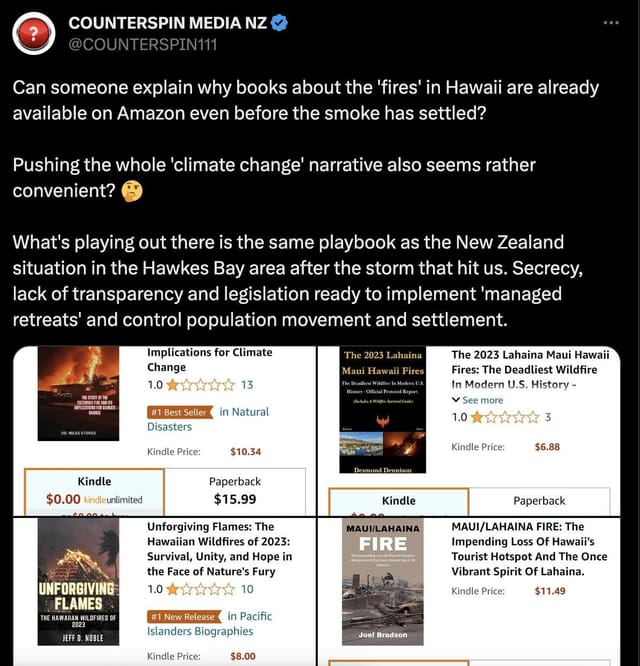 "Pre planned and inside information": Unforgiving Flames Hawaii book on ...