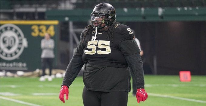 Fans go gaga watching Brione Ramsey-Brooks, the heaviest college ...