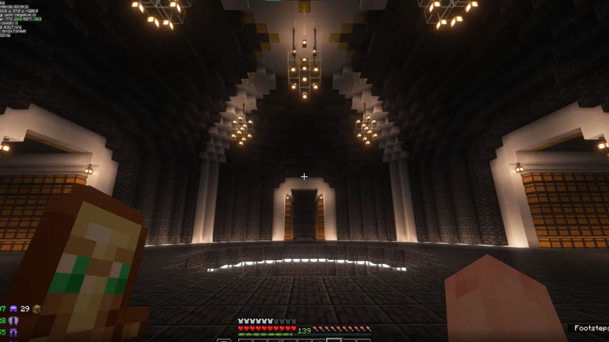 Minecraft player creates secret vault to store their valuable diamonds