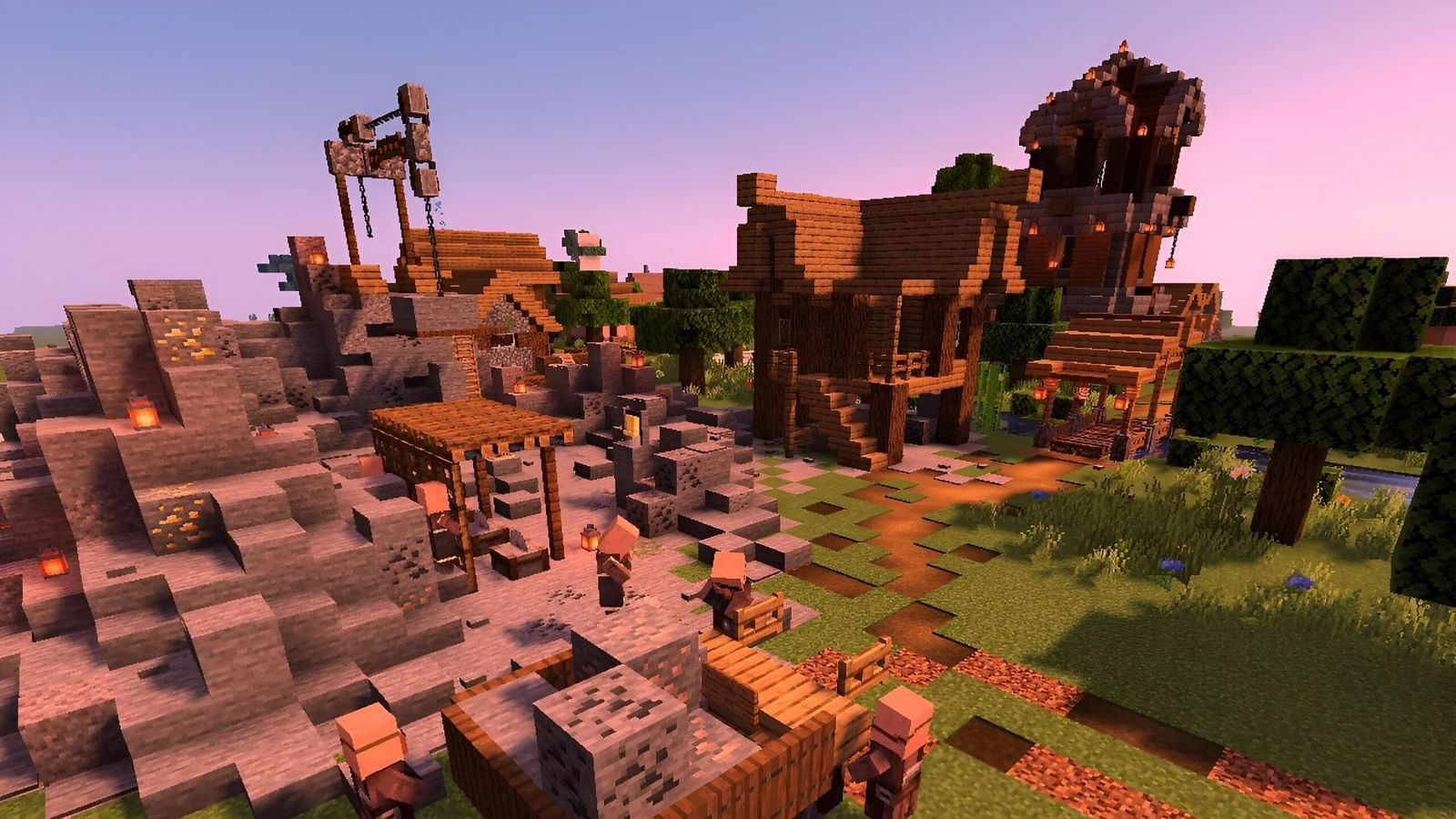 10 best Minecraft quarry ideas