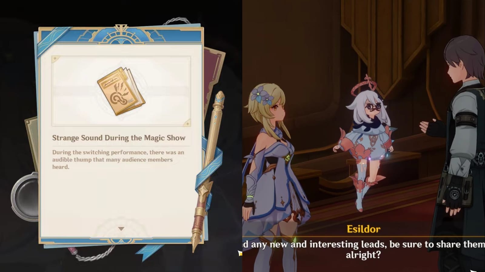 Look for clues inside the opera house: Genshin Impact Fontaine quest guide