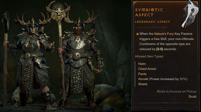 Symbiotic Aspect in Diablo 4: How to get, effects, and more