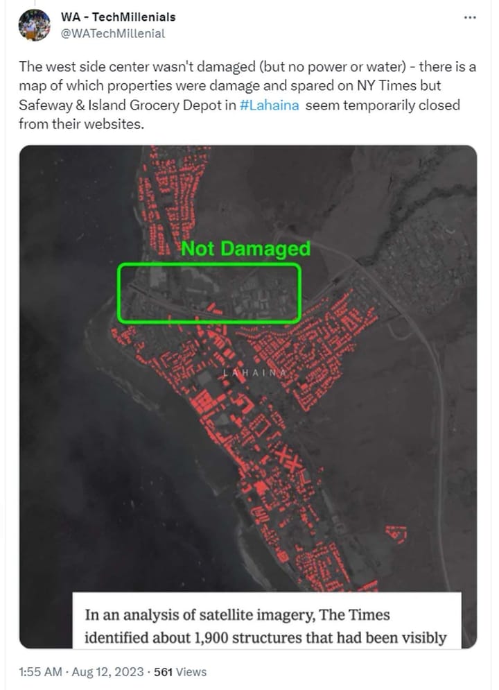 Did The Safeway in Lahaina burn down? Status of businesses affected by ...