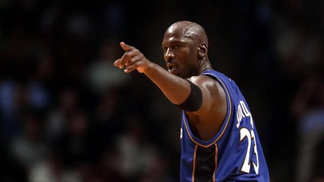 Michael Jordan made an emotional return to basketball two weeks after 9/11