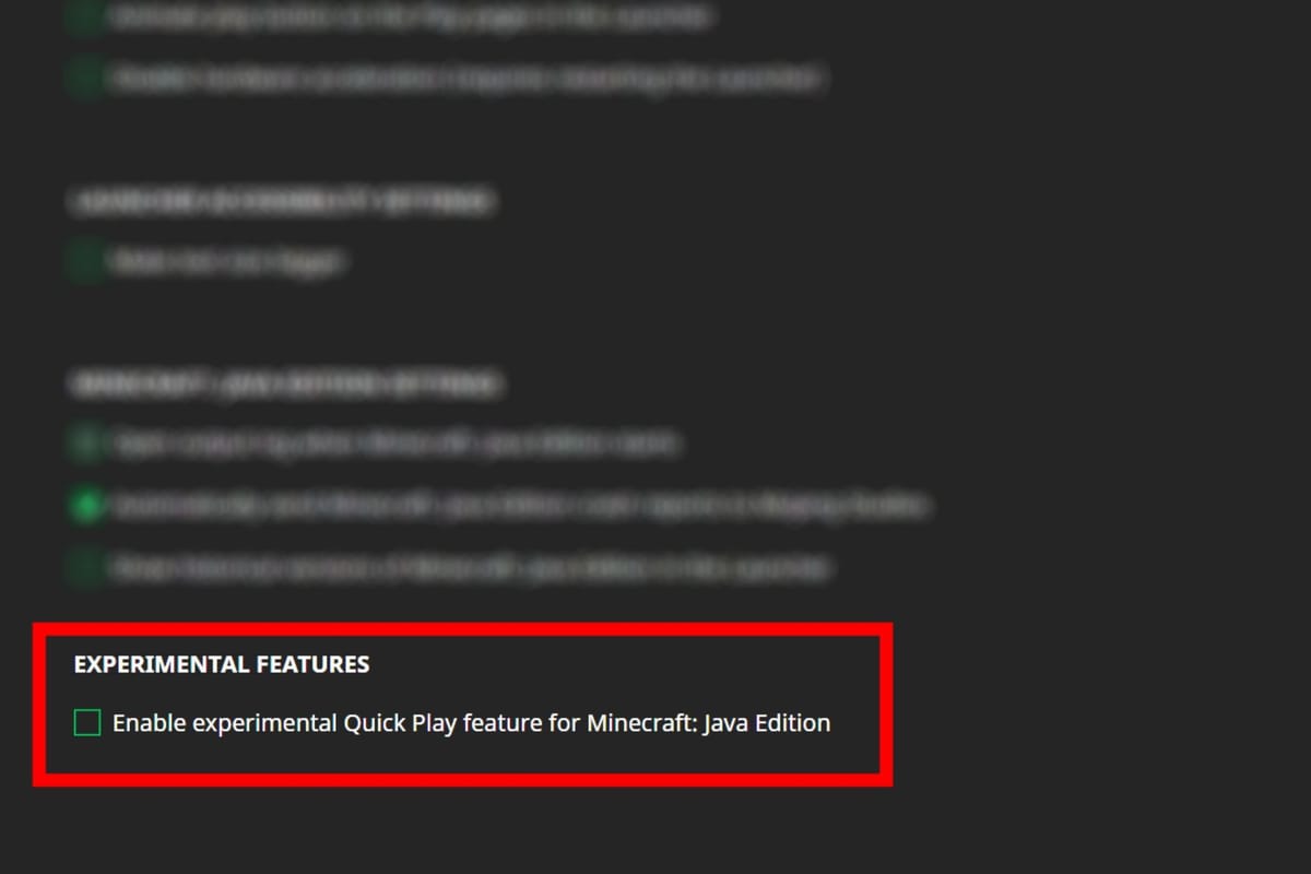 Minecraft Quick Play guide: Uses, features, and settings explored