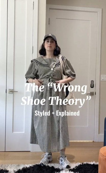 What is the ‘Wrong Shoe Theory’ trend? How to follow the latest styling ...