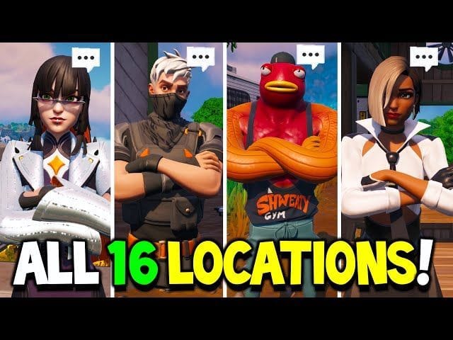 All NPC locations and what they offer in Fortnite Chapter 4 Season 4
