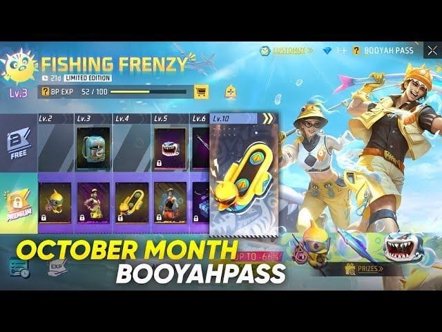 Free Fire Booyah Pass for October 2023 (Season 10) leaked: Rewards ...