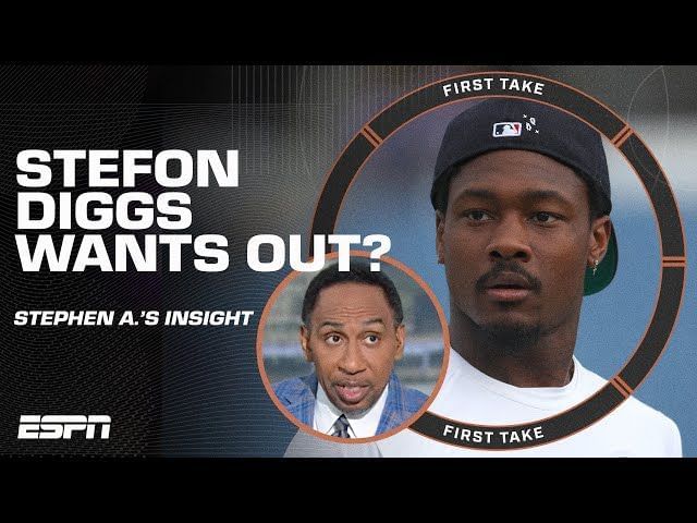 Stephen A. Smith confirms Stefon Diggs' exit plans from Bills after Josh Allen beef - "This ...