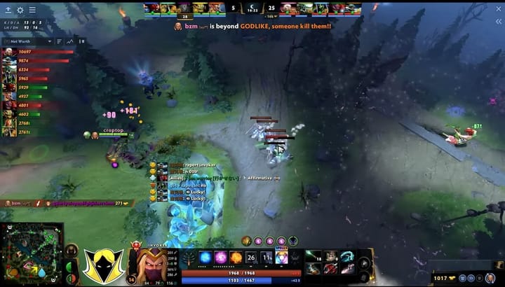 Best Invoker Dota 2 build for patch 7.34