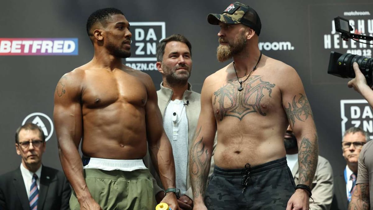 Anthony Joshua vs Robert Helenius Fight Card, News, Results