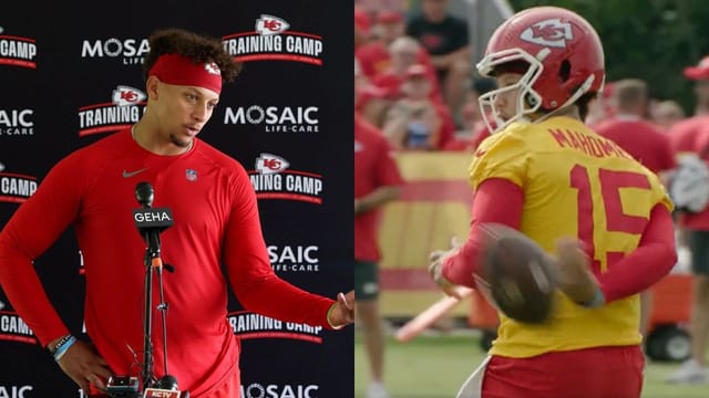 NFL fans call out Patrick Mahomes over viral 'behind the back' pass ...