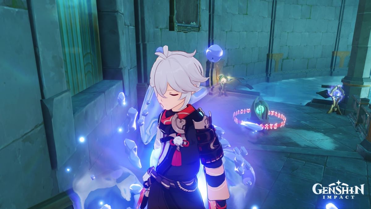 Find a way to open the path forward in Genshin Impact: Aqueous ...