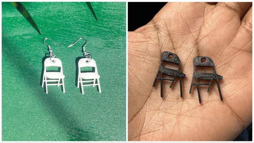 Montgomery: Where to buy the Montgomery brawl folding chair earrings ...