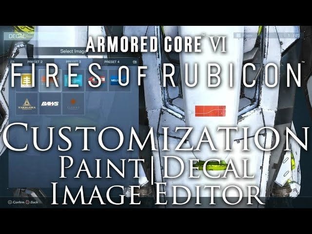 Armored Core 6 mech customization guide: How to create your custom emblems?