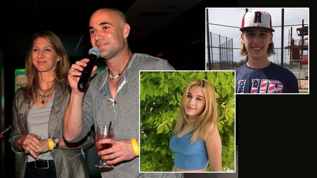 "She's on my lap as we speak" - Andre Agassi's son Jaden and daughter ...