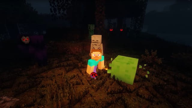 Minecraft player discovers a horrifying occurrence in a singleplayer world