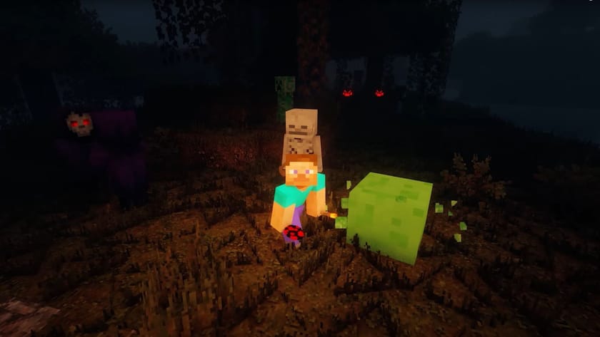 Minecraft player discovers a horrifying occurrence in a singleplayer world