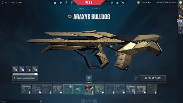 Valorant Bulldog tier list: All skins ranked from best to worst