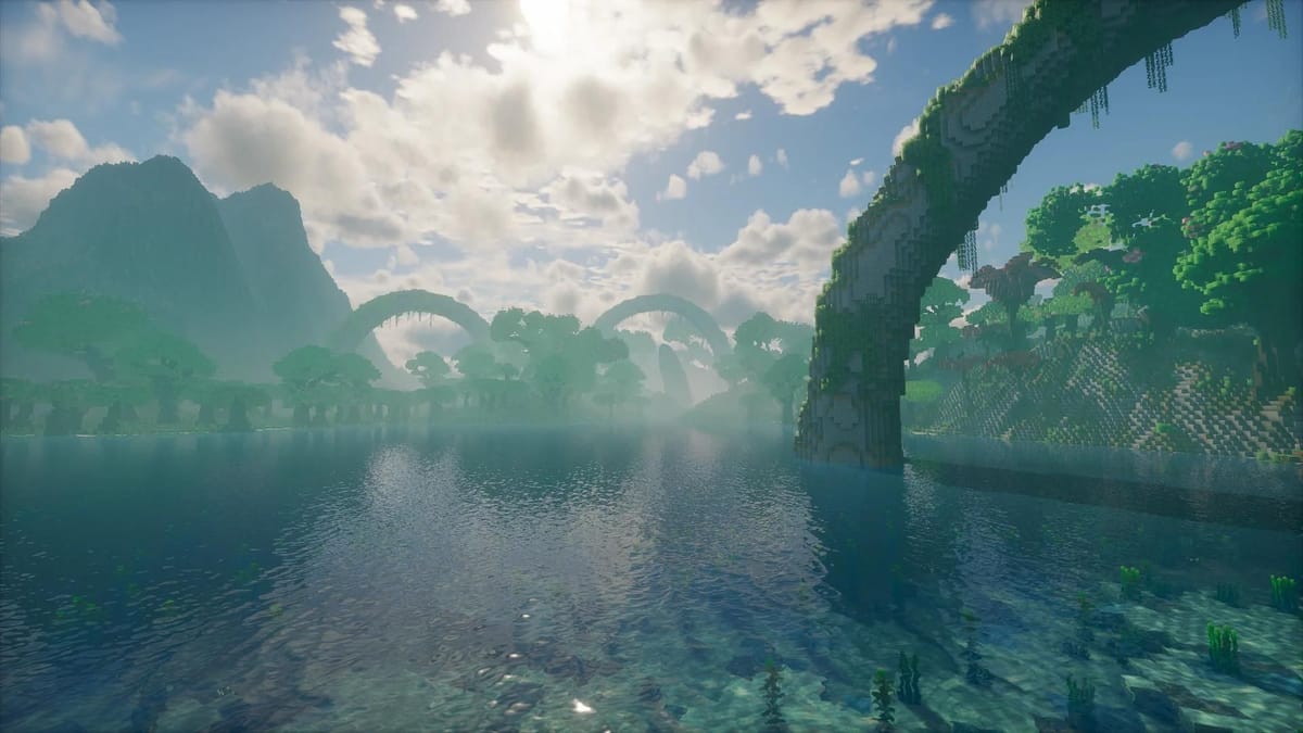 Minecraft player recreates Pandora from Avatar