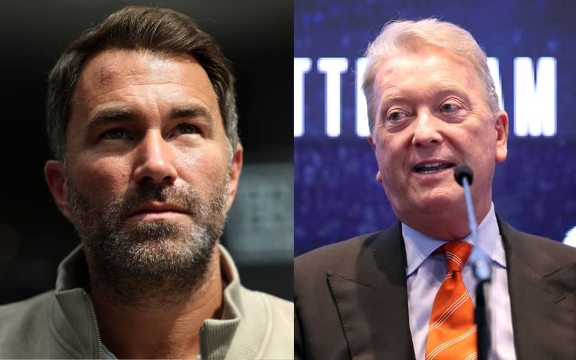 Frank Warren: "She, allegedly, was going to leave Matchroom" - Frank ...