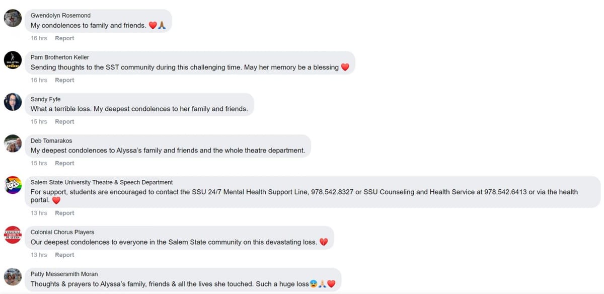 Alyssa Fluet car accident: Tributes pour in as 21-year-old Methuen ...