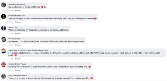 Alyssa Fluet car accident: Tributes pour in as 21-year-old Methuen ...