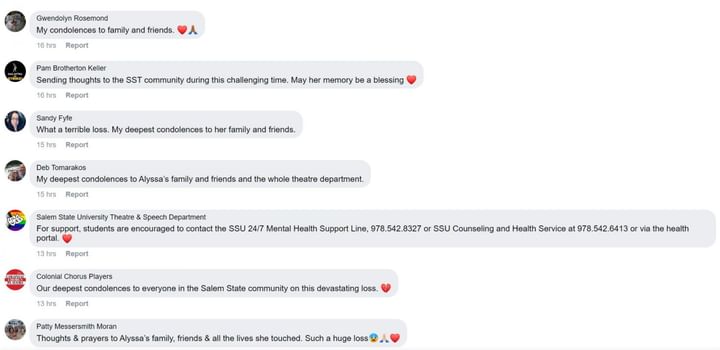 Alyssa Fluet car accident: Tributes pour in as 21-year-old Methuen ...