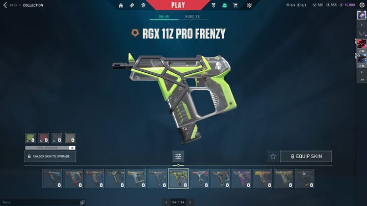 Valorant RGX skins ranked from worst to best