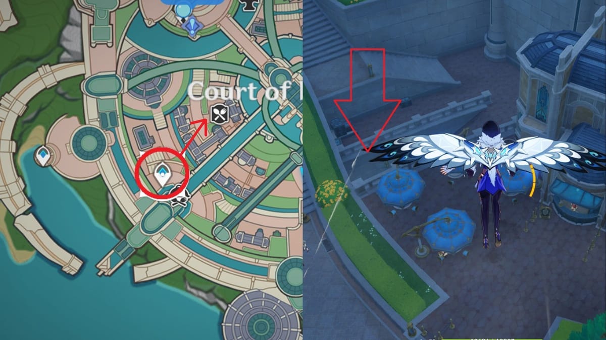 Genshin Impact: Court of Fontaine underground teleport waypoint unlock ...
