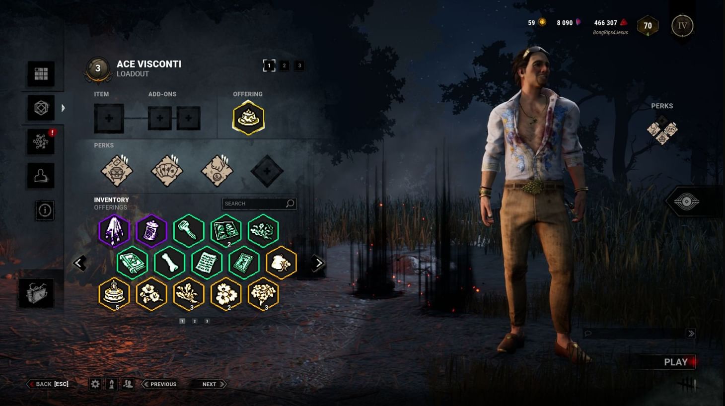 Is Ace Visconti a good survivor in Dead By Daylight 7.1.2a?