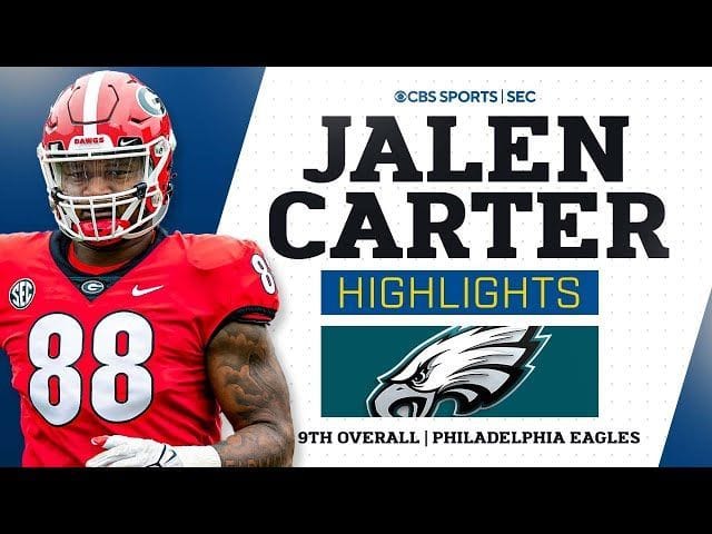 Jalen Carter's NFL debut spurs fans’ regret for teams passing on Eagles ...